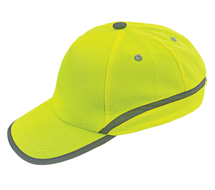 Hi-Vis Cap With Reflective – Safe 4 All PPE